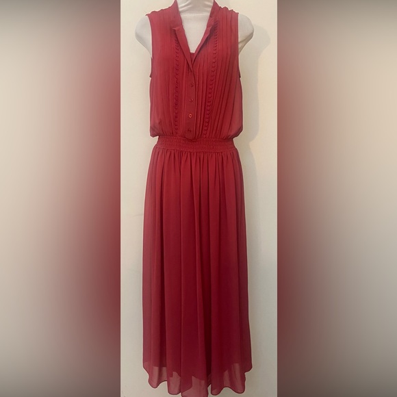 Edge by Jen Rade | Dresses | Edge By Jen Rade Chiffon Sleeveless Maxi ...